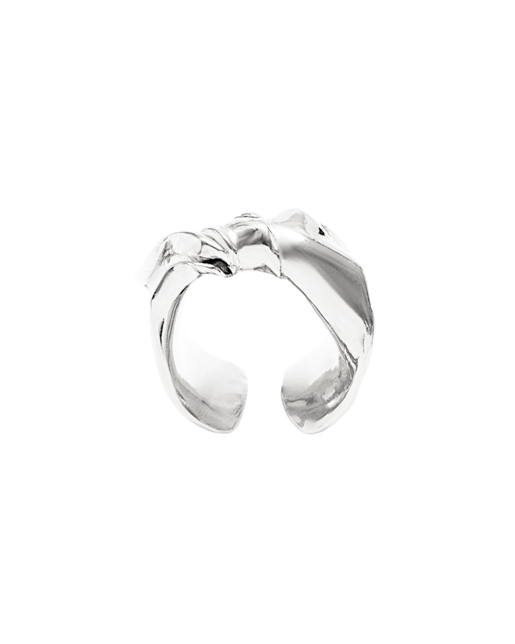 Fluid twisted ring | Recycled Sterling Silver – All Its Forms
